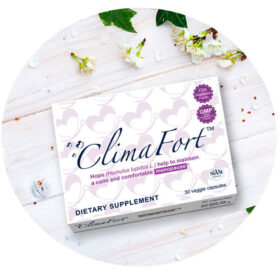 ClimaFort™ Menopause | Pastillas naturales para la menopausia