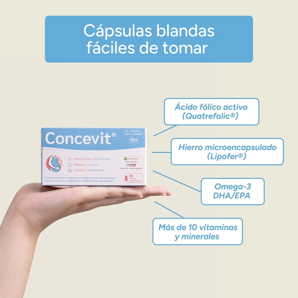 Comprar Concevit® Embarazo | Laboratorios Niam